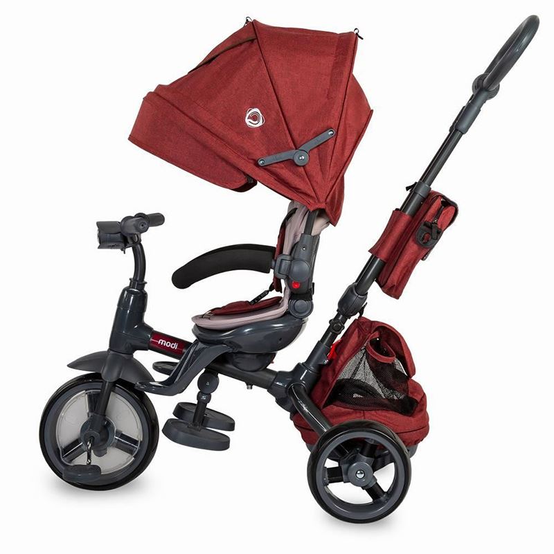 Tricicleta multifunctionala Coccolle Modi Rosu 2019 - Smart Baby