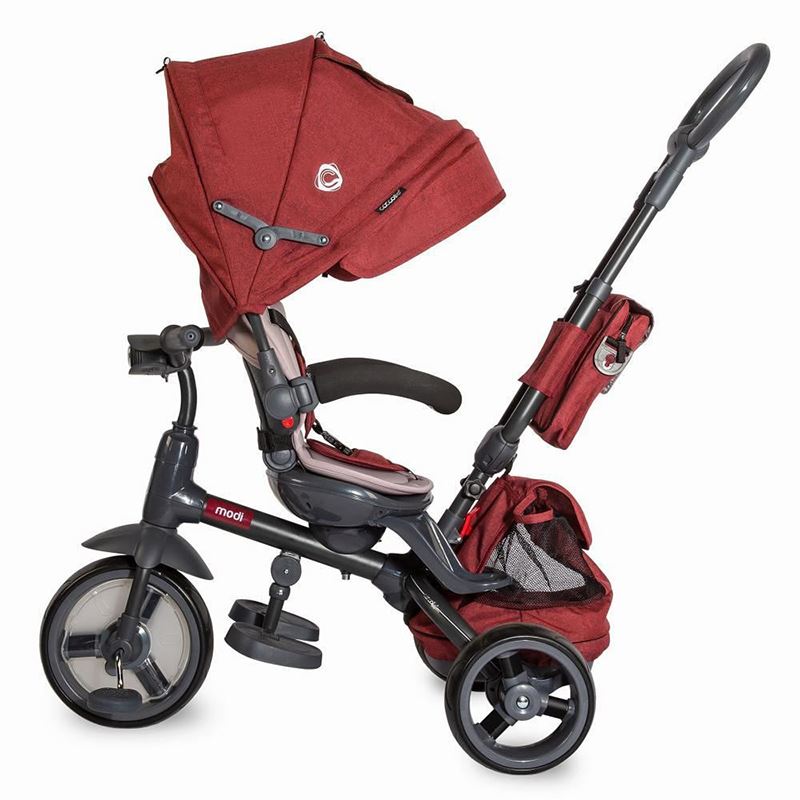 Tricicleta multifunctionala Coccolle Modi Rosu 2019 - Smart Baby